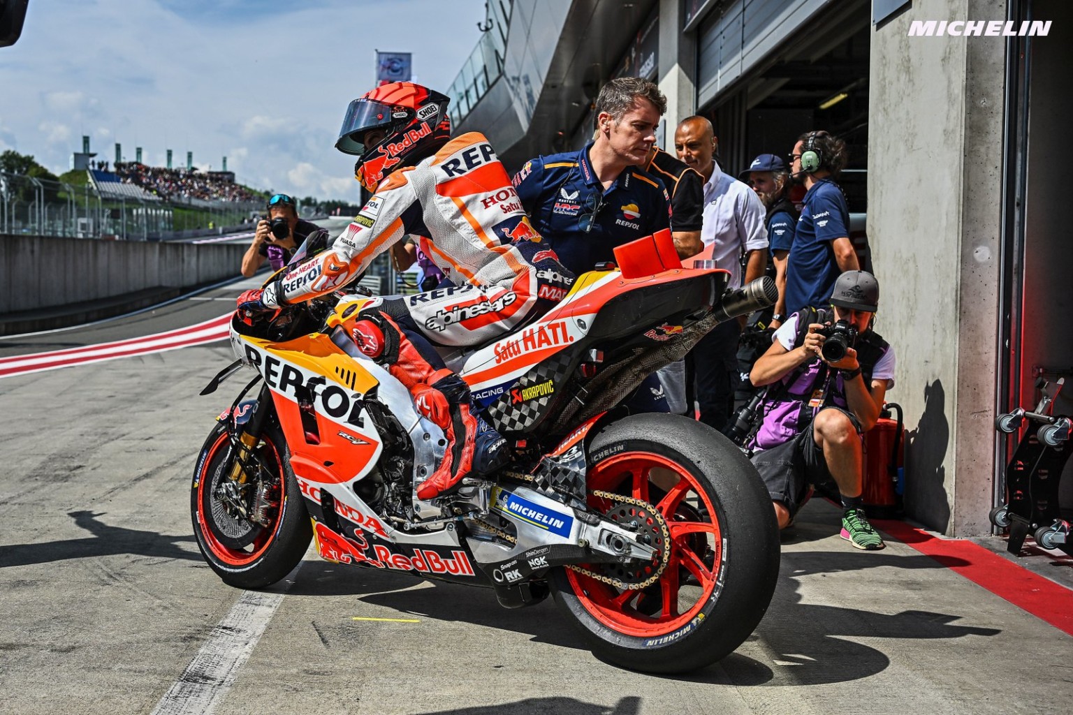 HRC河内健「ミサノテストが非常に重要」MotoGP2023 | 気になるバイクニュース