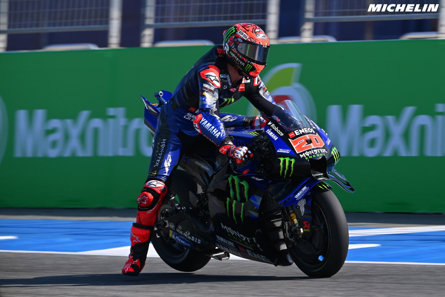 MotoGP2025開幕戦 タイGP プラクティス8位ファビオ・クアルタラロ「今日の目標は達成出来た」 | 気になるバイクニュース