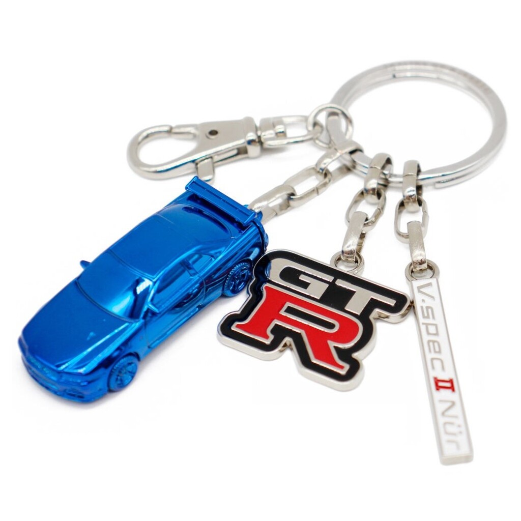 5000個限定生産 日産スカイライン GT-R（BNR34）キーリング BLUE EDITION、Amazonで予約受付開始 - 気になる ...